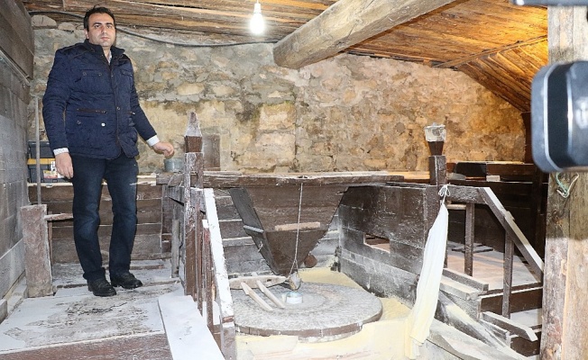 (Özel) 200 yıllık tarihi değirmen ilk günkü gibi hizmet veriyor ...