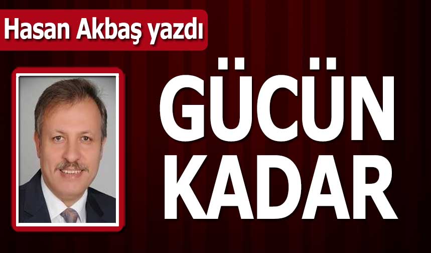 Hasan Akbaş: Gücün Kadar - Trabzon Haber - Trabzonspor Haberleri ...